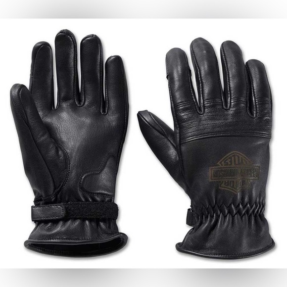 Harley-Davidson | Accessories | Harley Davidson Helm Gloves Black New ...
